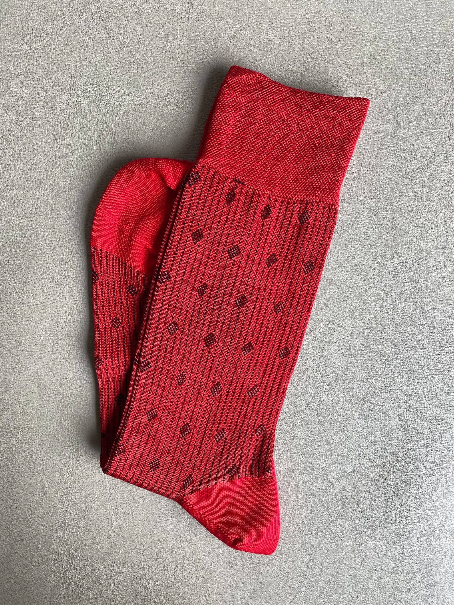 Iconic Red Socks Bundle for Men | Socks Pack | 7 Pairs of Dress Socks ...