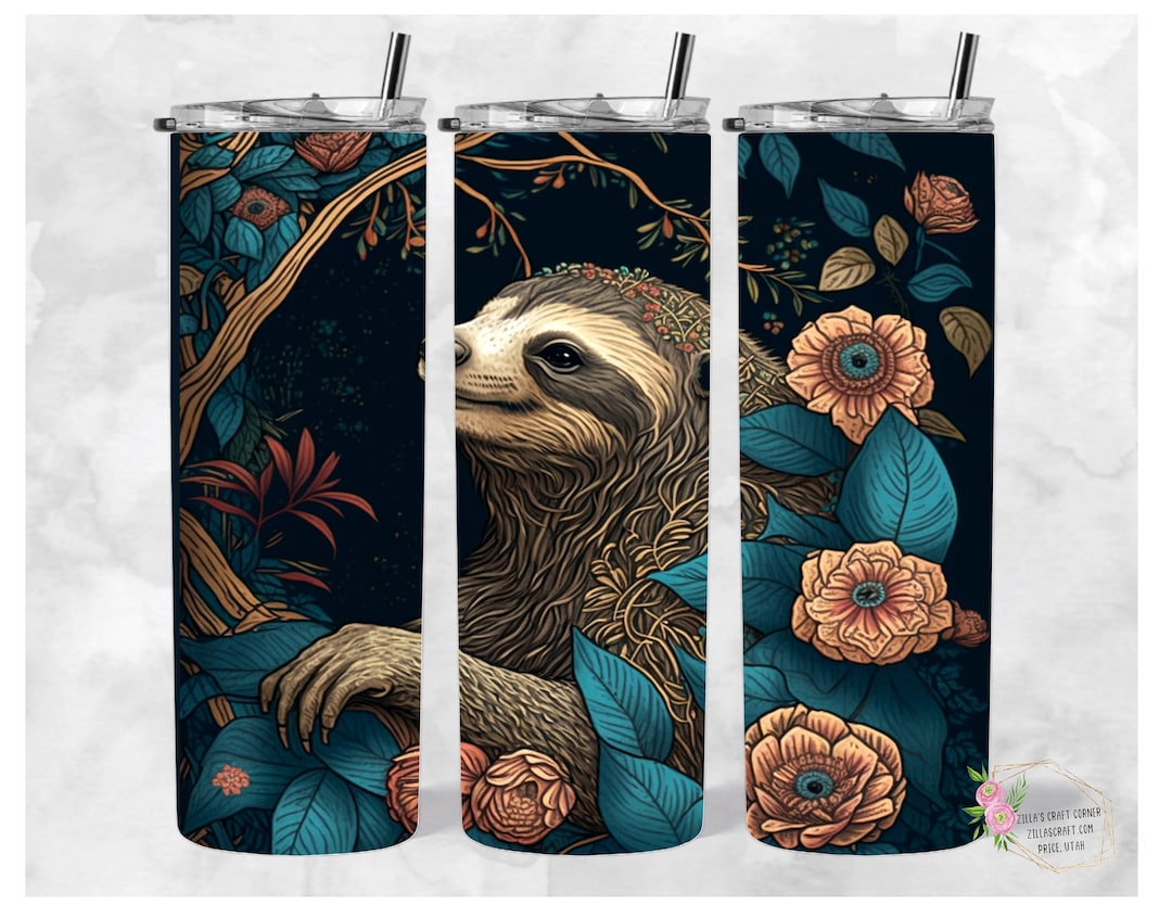 Sloth, Stained Glass - Etsy