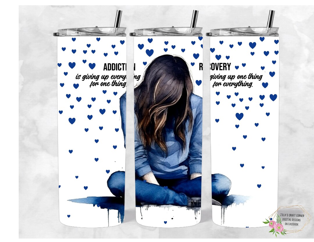 Addiction, Recovery 20oz Png Wrap,sublimation, Digital Download Png ...