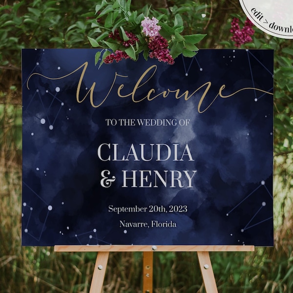 Starry Night Wedding - Etsy