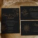 Celestial Wedding Invitation Template for Black Witchy Wedding - Etsy