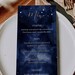 Starry Night Wedding Menu Card Template for Celestial Witchy | Etsy Canada