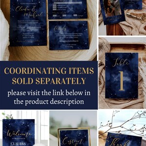 Celestial Wedding Seating Chart With Stars Constellation for - Etsy