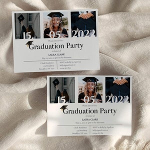 Graduation Invitation 2022 Announcement and Party Invitation - Etsy
