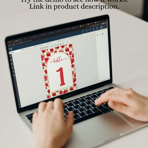 Berry First Birthday Table Numbers Template, Berry Sweet Baby Shower ...