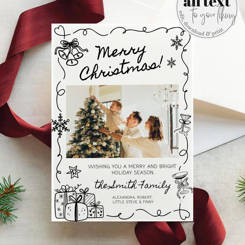 Handwritten Christmas Cards - Etsy