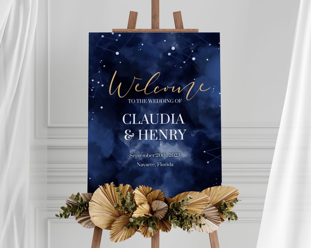 Celestial Wedding Decor for Starry Night Wedding or Galaxy Wedding ...