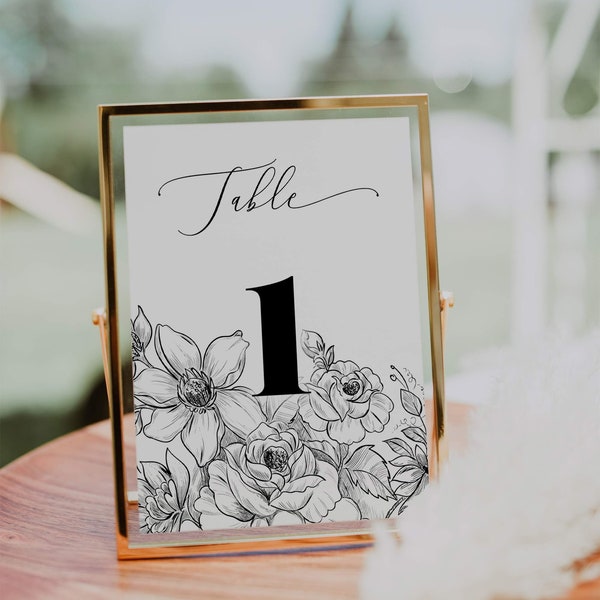 Rock Table Numbers - Etsy