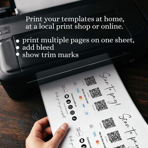 Small Business QR Code Sign | Scan-to-pay Template With Multiple ...