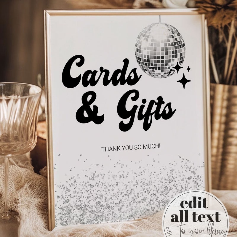 Disco Poster Birthday - Etsy