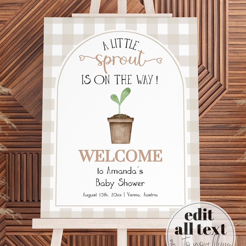 Sprout Decoration - Etsy