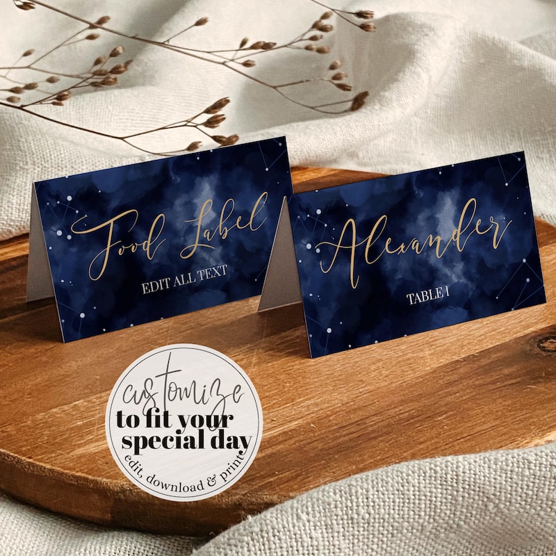 Star Place Cards - Etsy