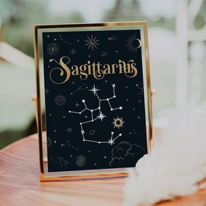 Celestial Wedding Decor Constellation Table Numbers With 12 - Etsy