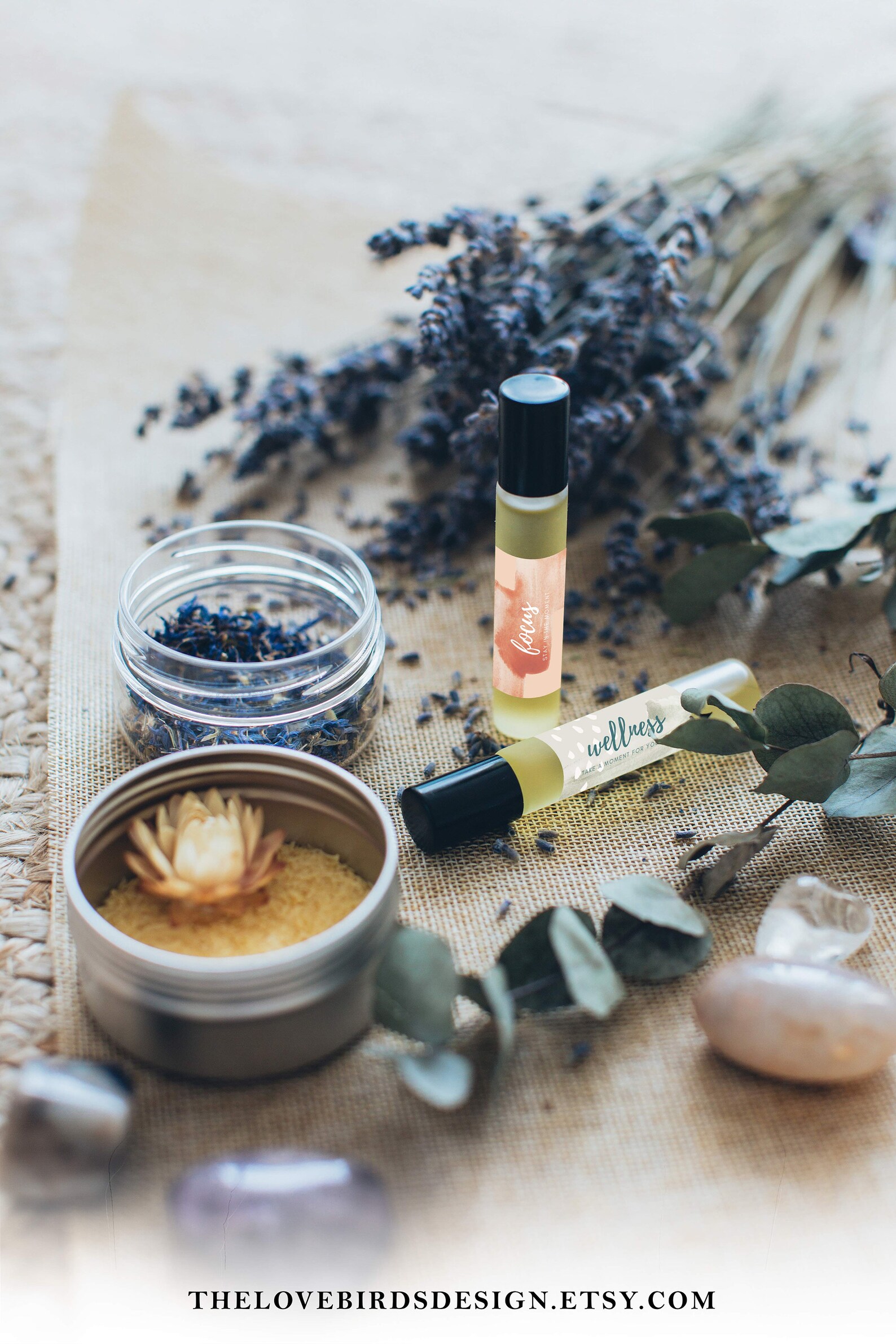 Essential Oil Roller Bottle Labels Printable Roller Bottle - Etsy