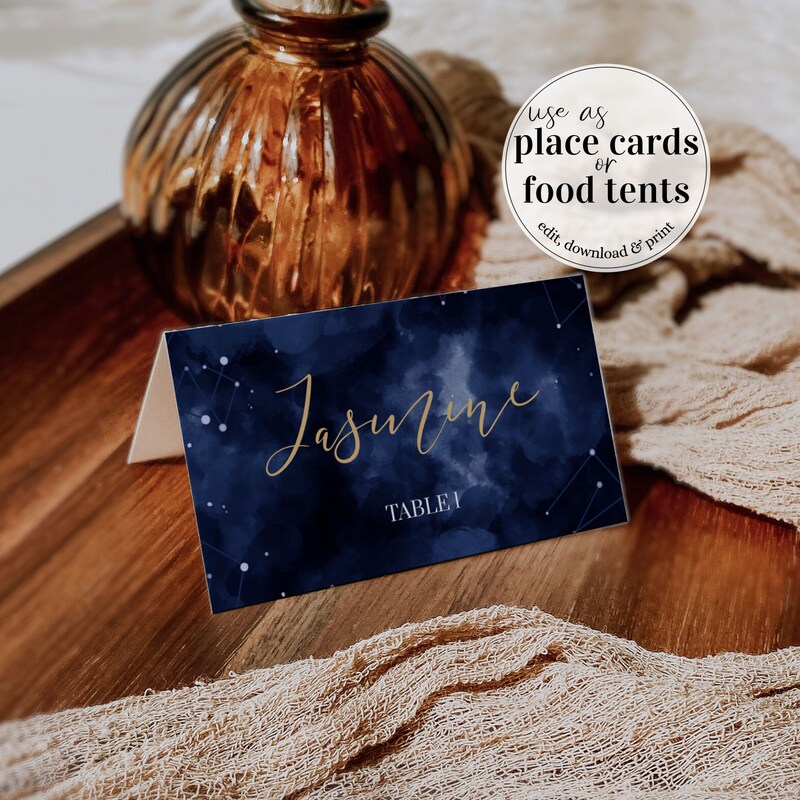 Star Place Cards - Etsy