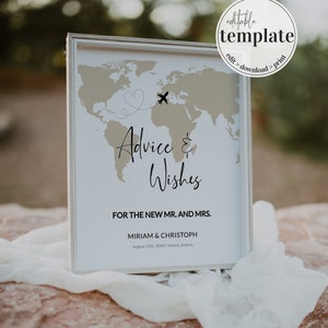 Destination Wedding Sign Bundle, Travel Theme Printable Passport Poster ...
