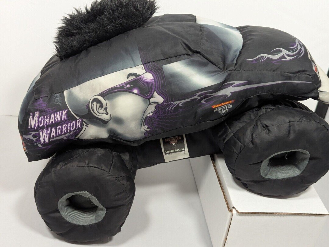 Monster Jam Mohawk Warrior Pillow Plush Stuffed Toy Monster Truck 13 - Etsy
