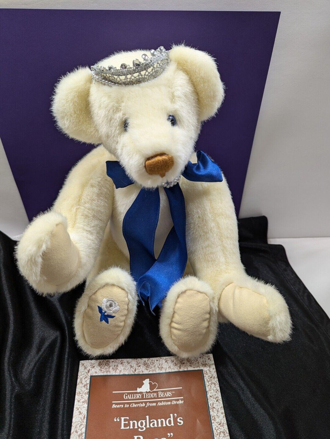 Princess Diana Ashton Drake Gallery England's Rose Teddy Bear 1999 - Etsy