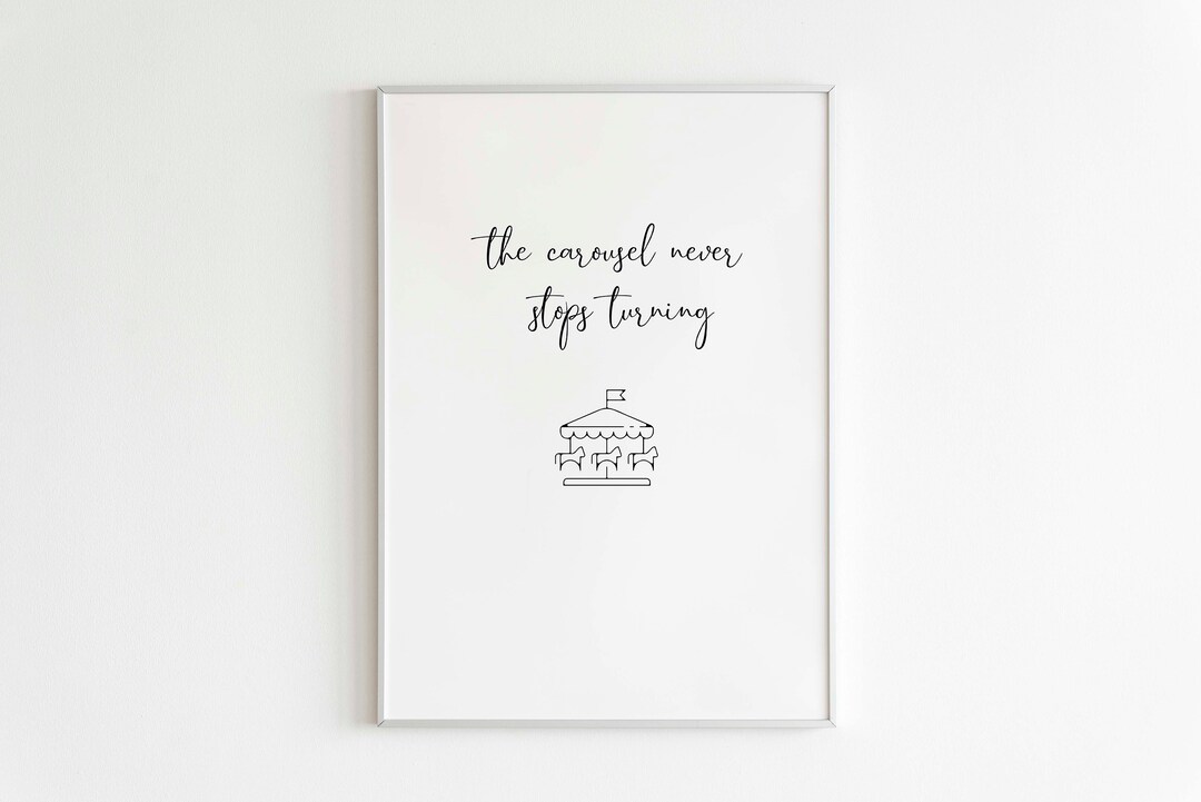 Grey's Anatomy Carousel Quote, the Carousel Never Stops Turning ...