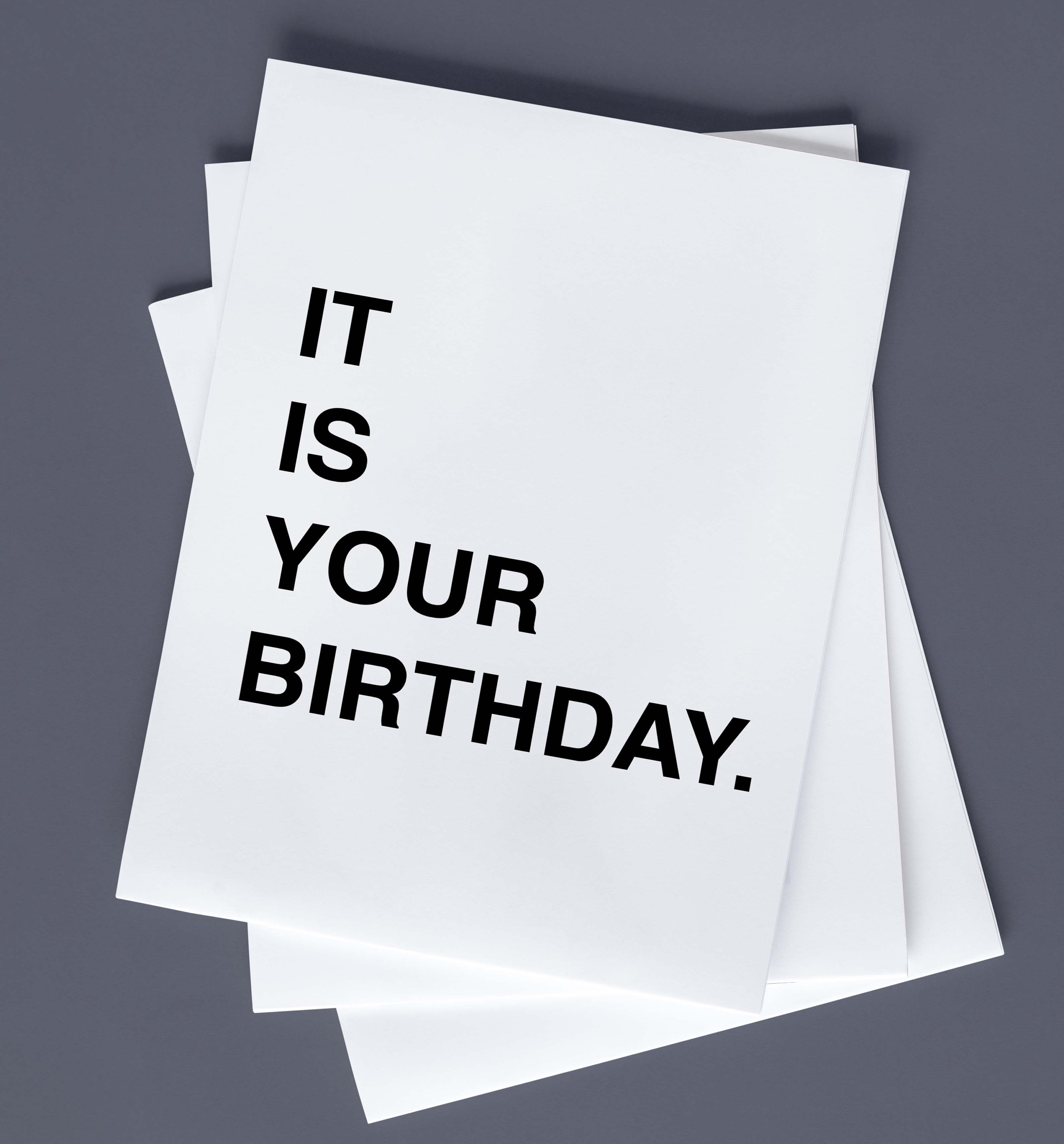 It is Your Birthday Card the Office Birthday Card Dwight | Etsy Canada
