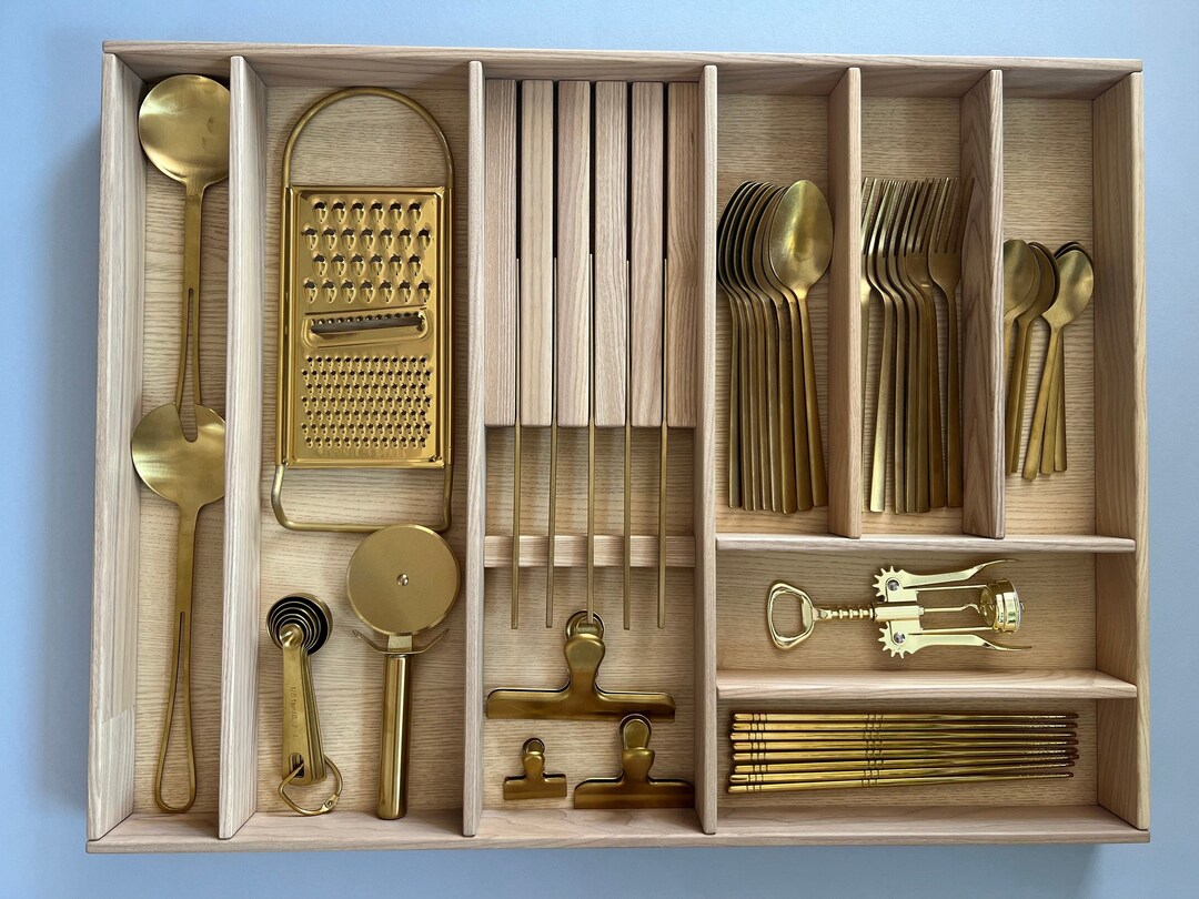 Custom Kitchen Drawer Organizer, Kitchen Organizer Storage, Custom ...