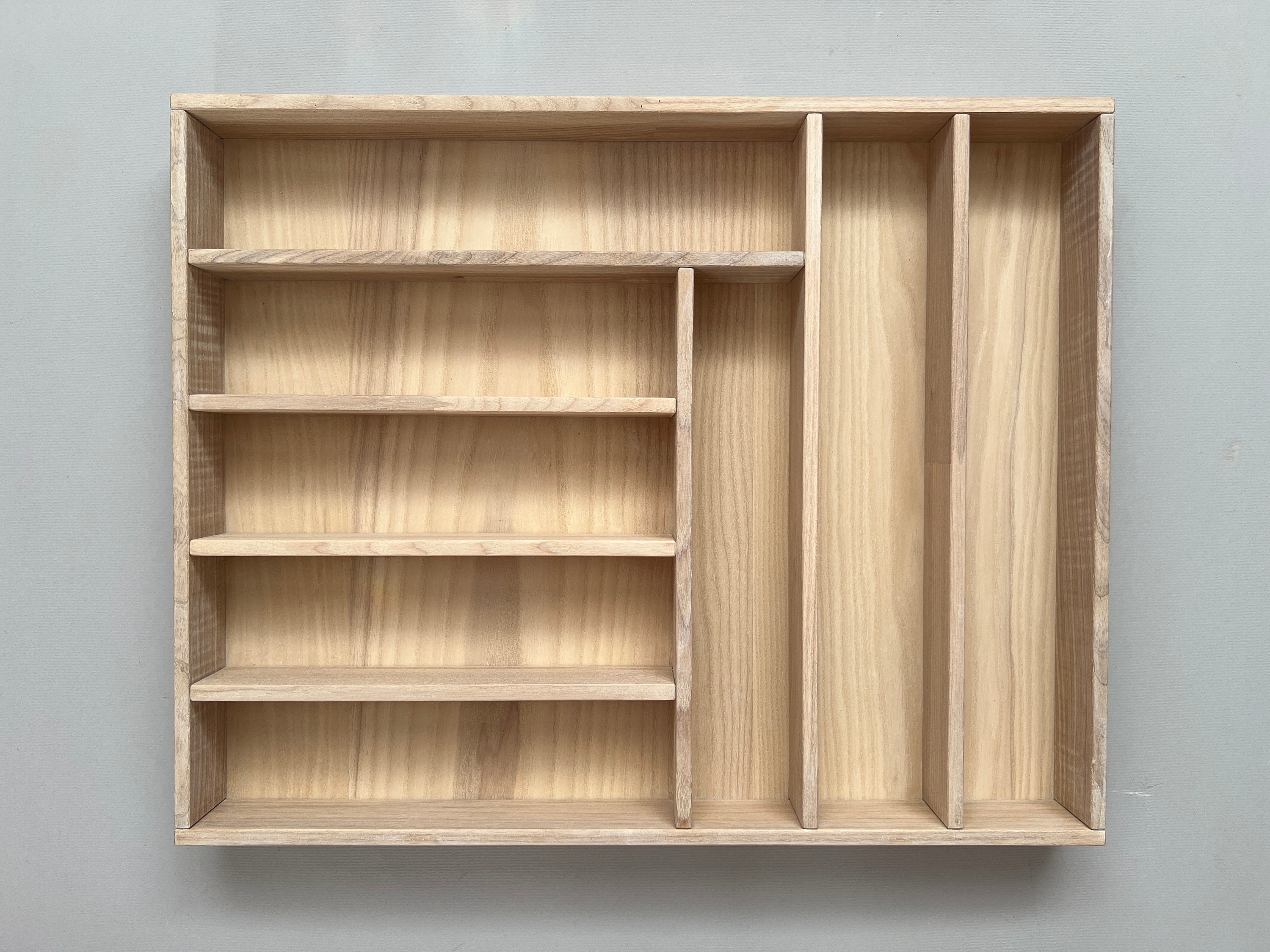 Custom Silverware Drawer Organizer Custom Kitchen Drawer - Etsy