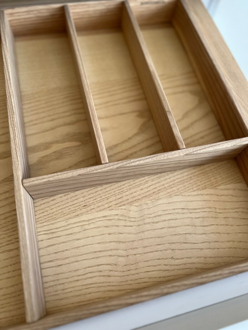 Kitchen Drawer Organizer Custom Drawer Divider Ash - Etsy