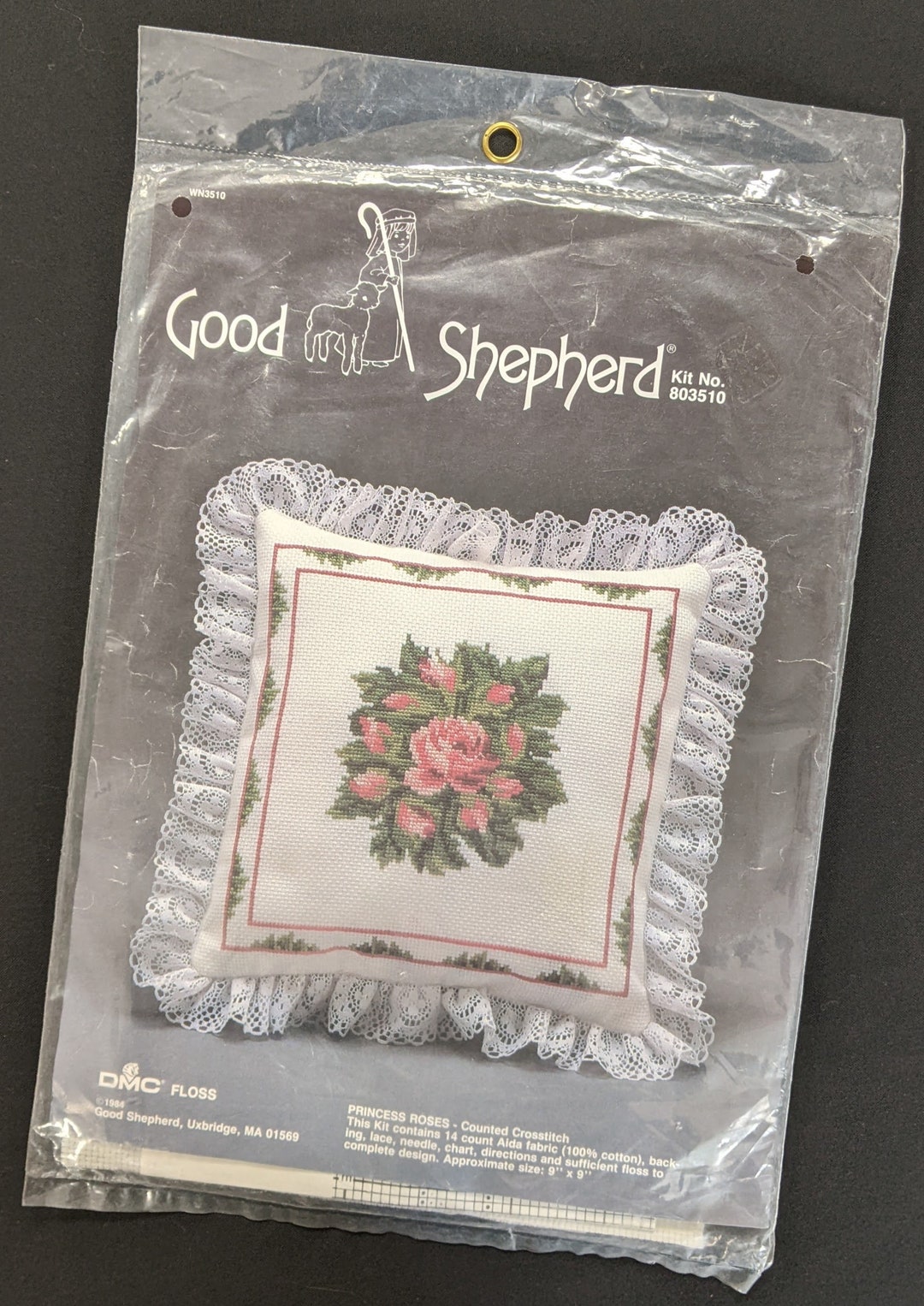 Princess Roses Cross Stitch Kit Good Shepherd #803510 NIP - Etsy
