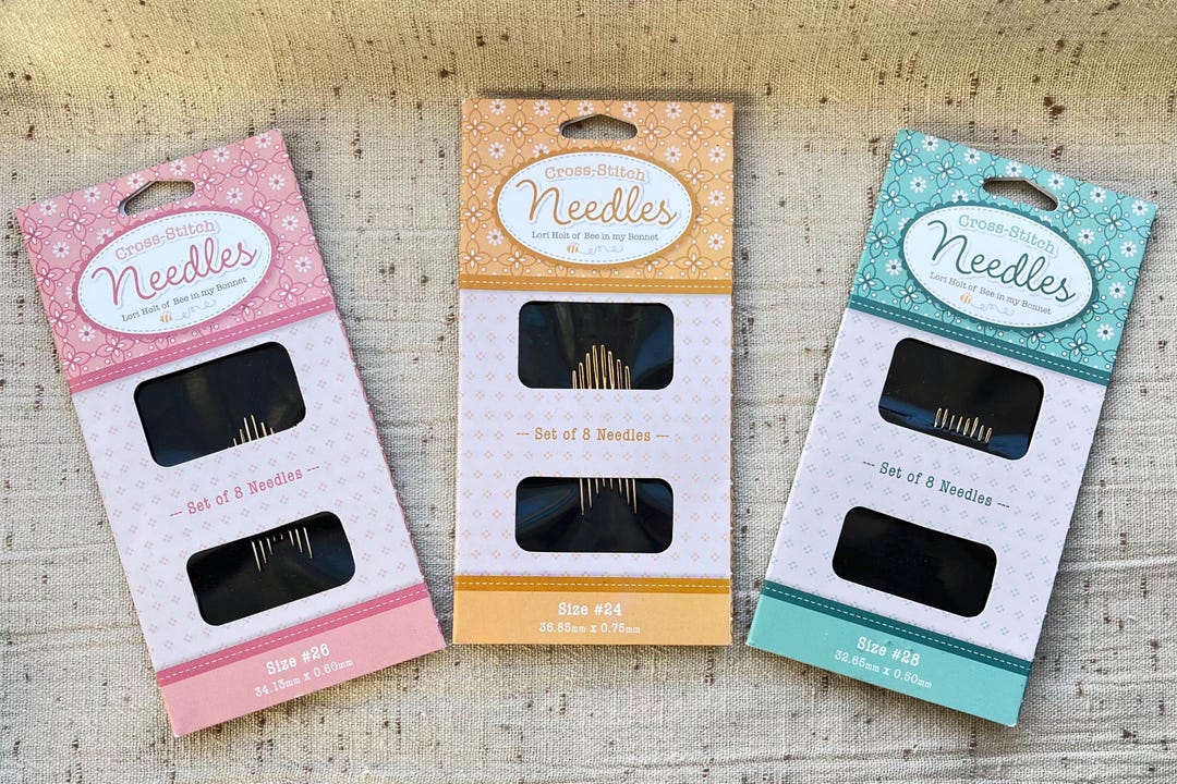 Lori Holt Cross Stitch Needles in Size 24/26/28. - Etsy