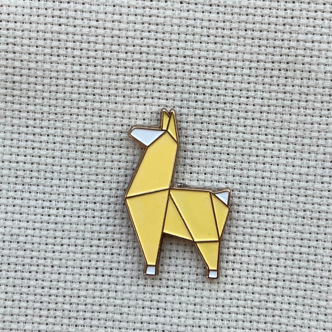 Origami Llama Magnetic Needle Minder/ Nanny for Embroidery, Needle Work ...