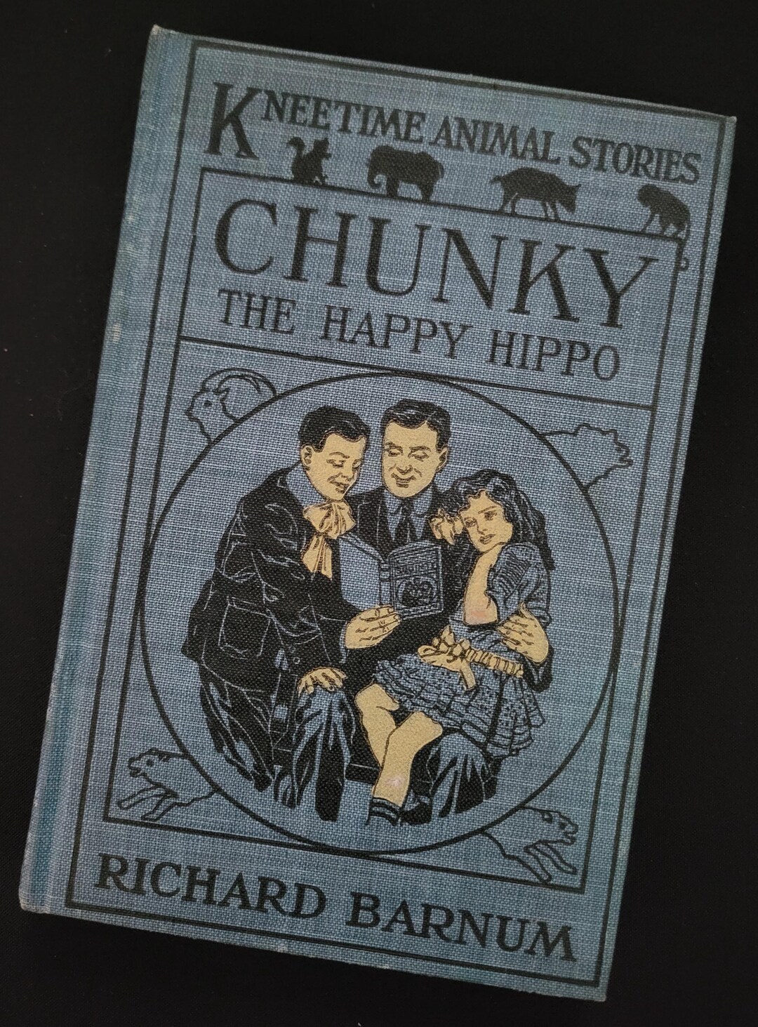 Chunky the Happy Hipo by Richard Barnum Kneetime Animal Stories Vintage ...