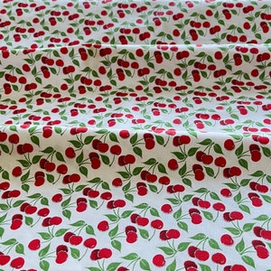 Cherries With Silver Glitter by Patty Reed for Fabric Traditions Quilt ...