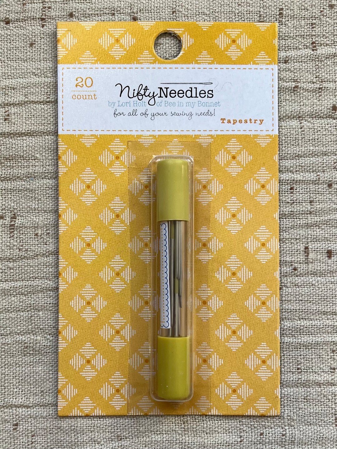 Lori Holt Tapestry Nifty Needles-20 Color Coded Needles in Size 18, 20 ...