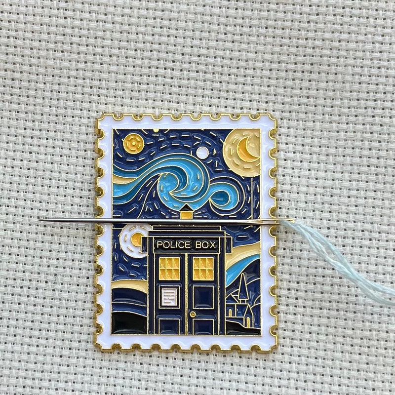 Tardis Embroidery - Etsy