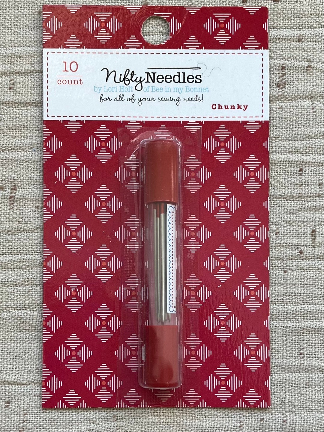 Lori Holt Chunky Nifty Needles-10 Color Coded Chenille Needles in Size ...