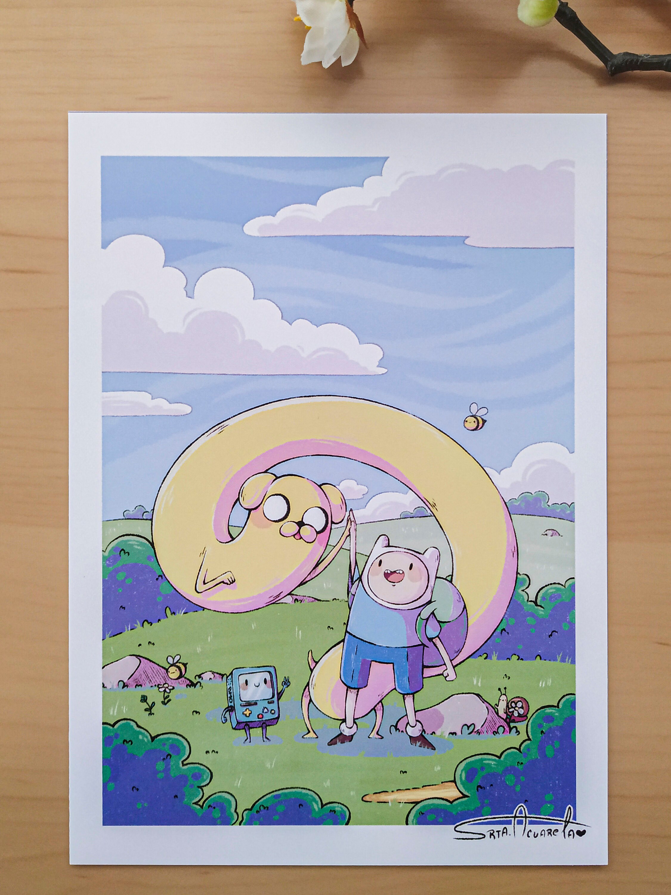 Adventure Time Print Sticker Set FREE STICKER - Etsy