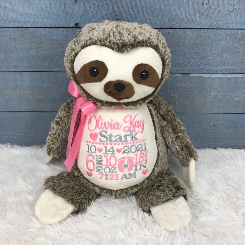 Sloth Stuffed Animal - Etsy