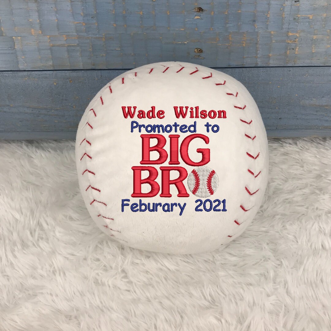 Personalized Stuffed Baseball Personalized Baby Gift Birth - Etsy