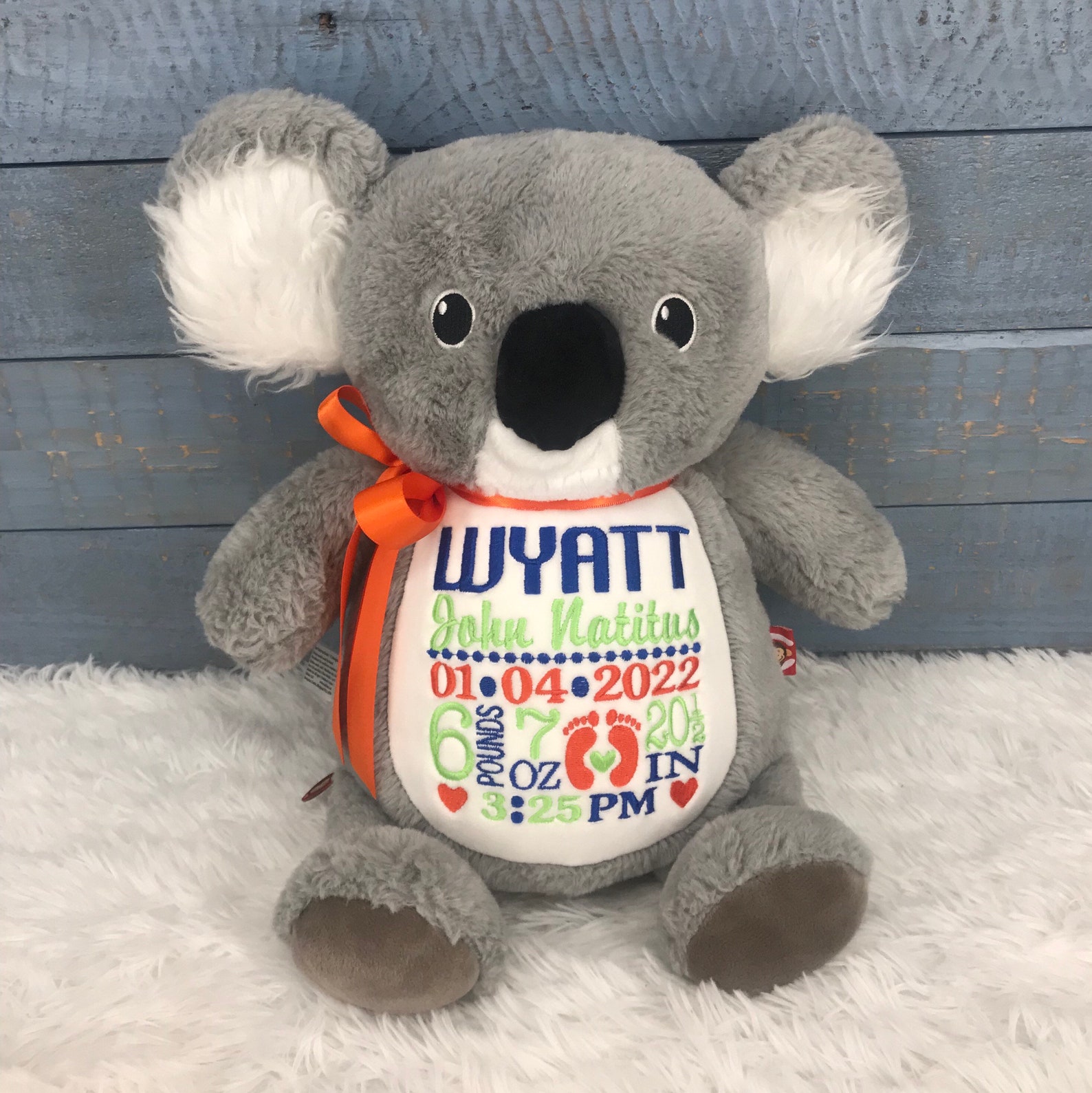 Personalized Stuffed Koala Personalized Baby Gift Koala | Etsy