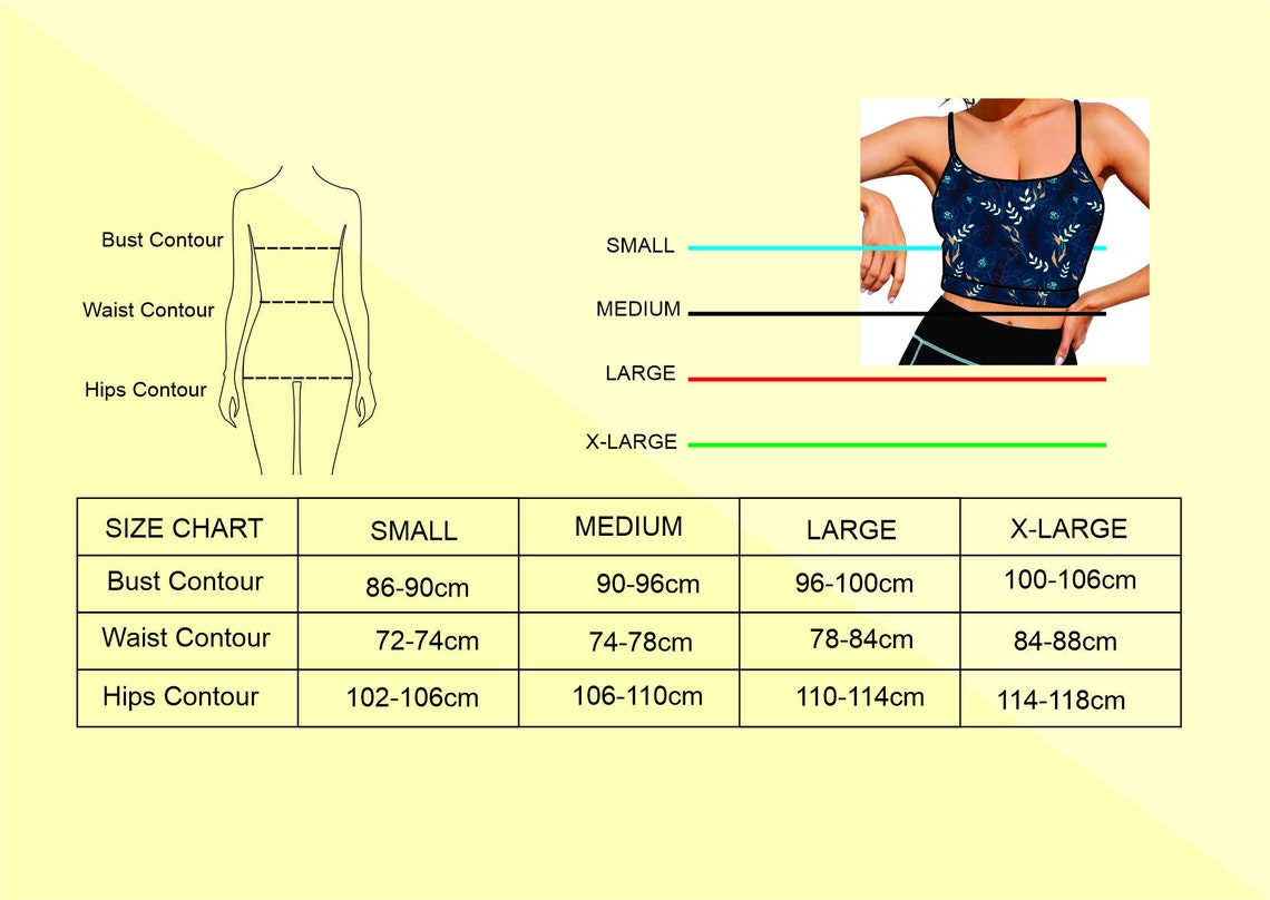 Crop Tank Top Sewing Pattern S-XL Instant Download Easy - Etsy