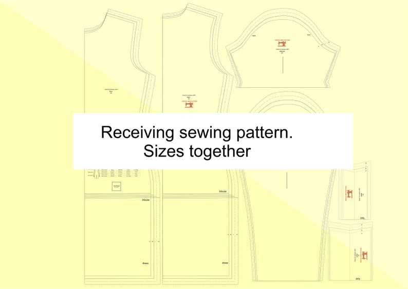 Turtleneck and Mock Neck Sewing Pattern PDF, T-shirt, Dress, Long and ...
