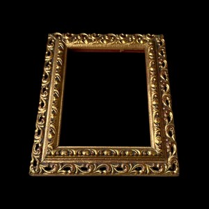 Antique Medium Gilt Wood Picture Frame - Etsy