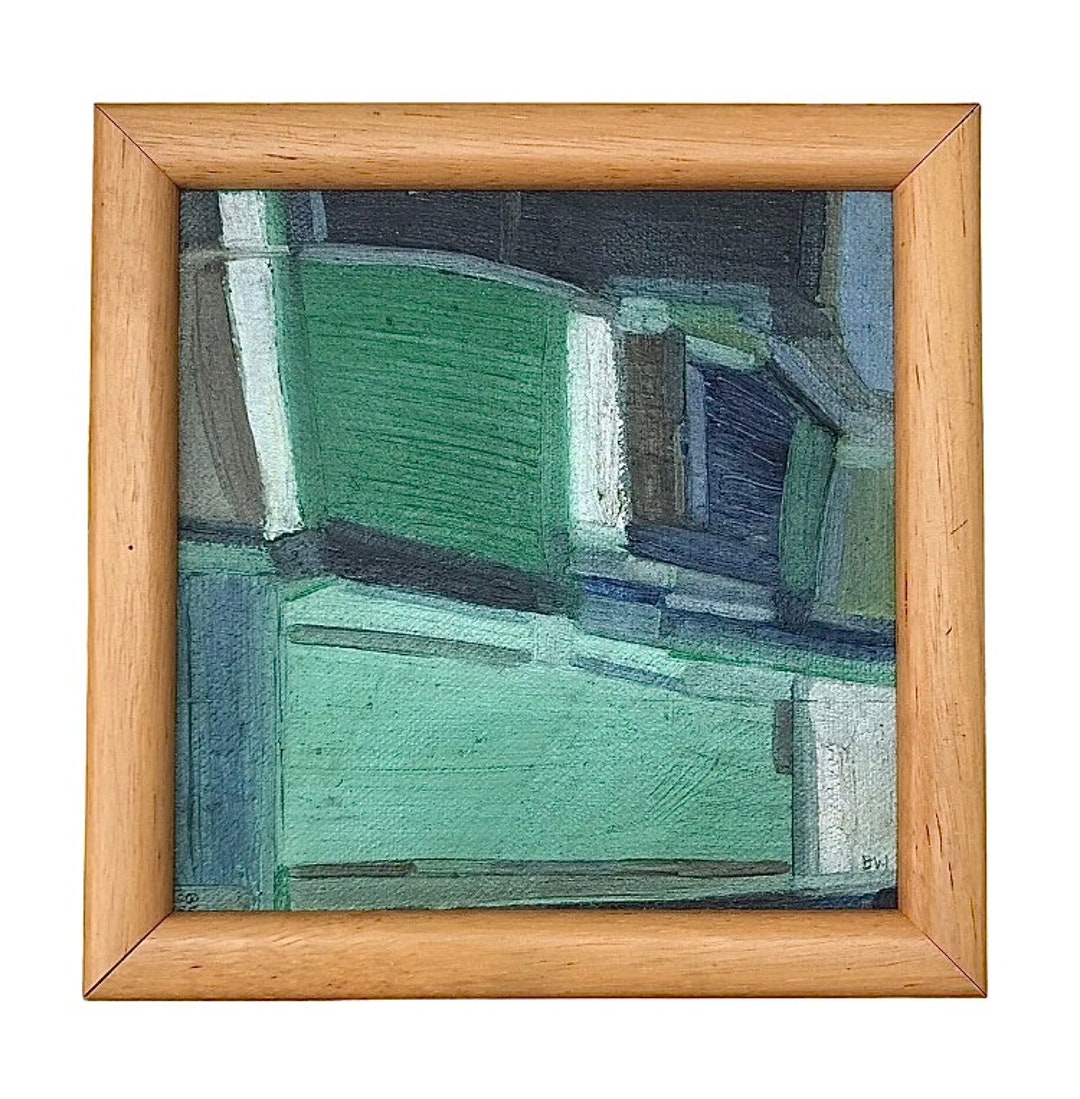 Small Original Abstract Painting by Listed Artist Brigid Wright - Etsy