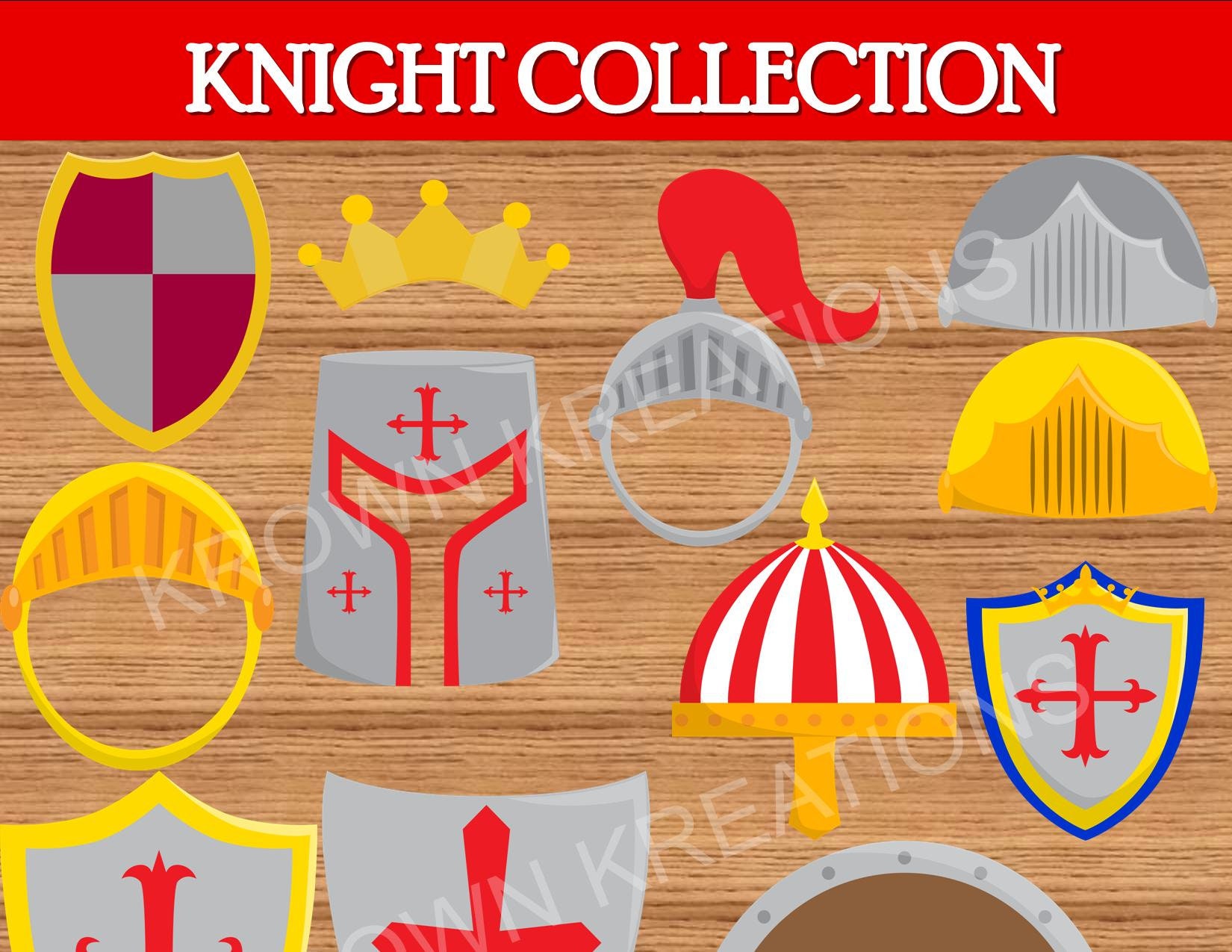 KNIGHT Party CUTOUTS Knight Birthday Birthday Party - Etsy