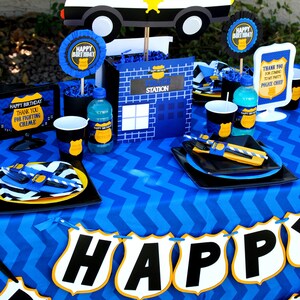 Police POP CORN LABELS Police Party Police Officer | Etsy