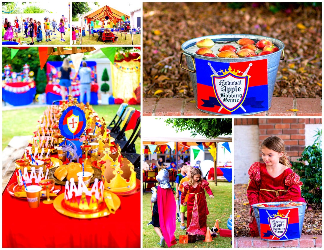 KNIGHT Party GAME SIGNS Knight Birthday Birthday Party - Etsy