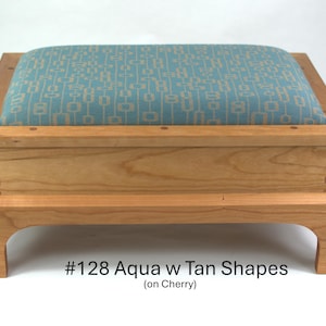 Expertly Handcrafted Footstool, Sturdy Walnut or Cherry Hardwood ...