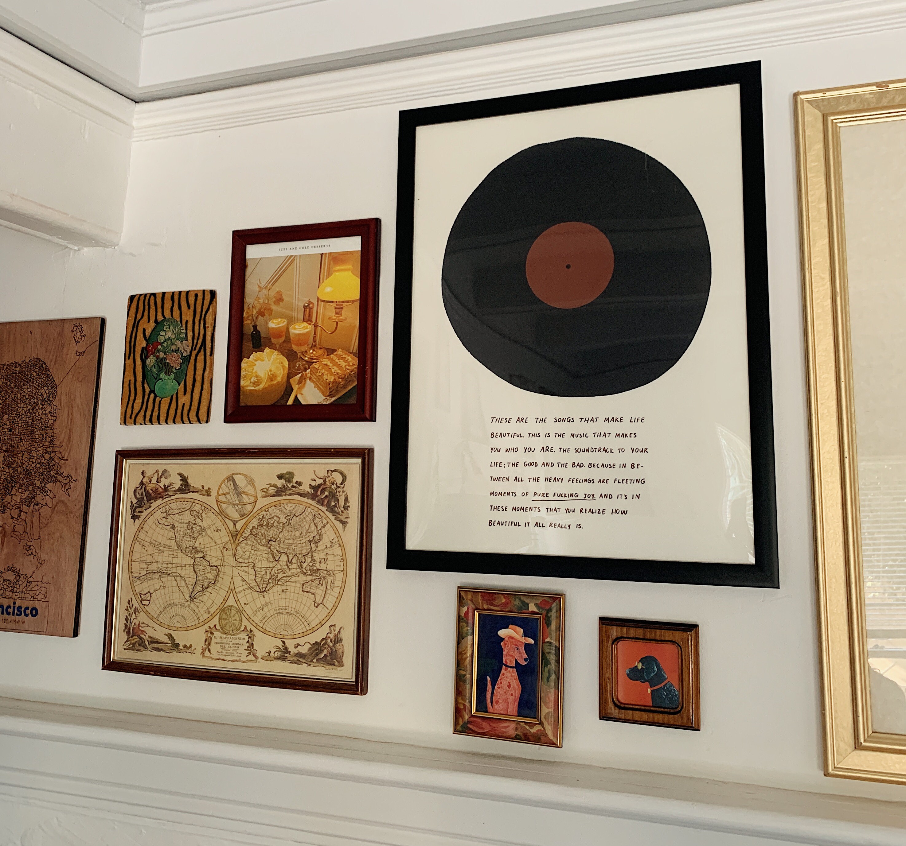 Music Wall Art Record Player Poster Turntable Print Band - Etsy