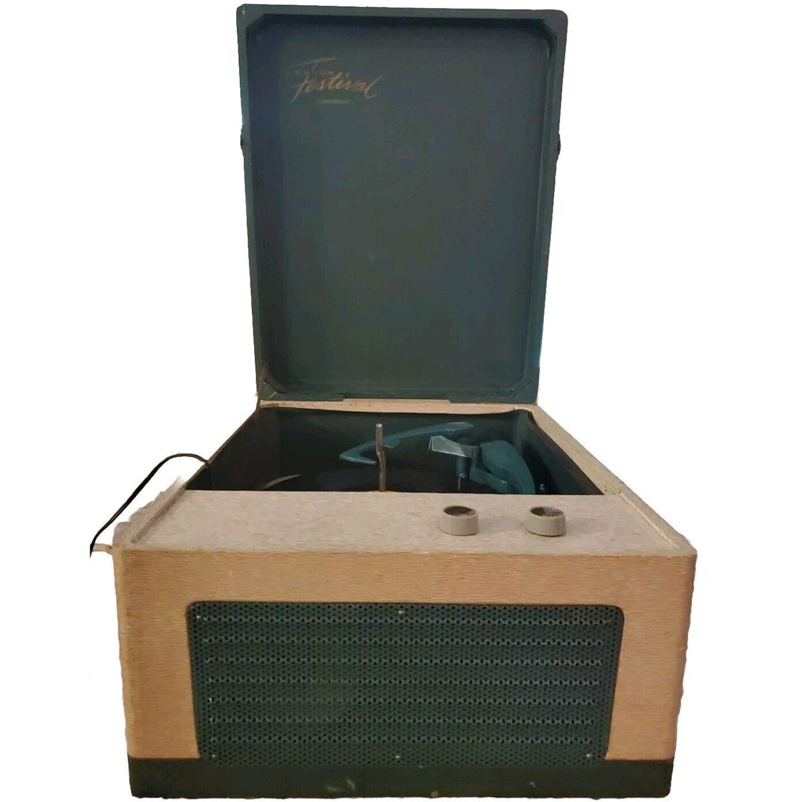 Vintage Webcor Festival Fonograf With Tube Amp Record Player - Etsy