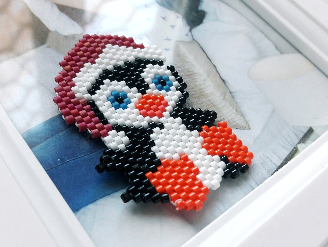 Cute Penguin Beading Pattern Pdf File Peyote or Brick Stitch | Etsy